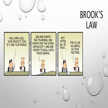 Brooks law | PPT