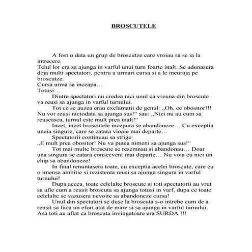 Broscutele | PPT