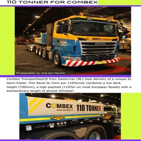 110 tonner for combex | PDF