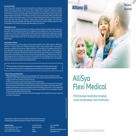 Contoh brosur sales asuransi di Indonesia | PDF