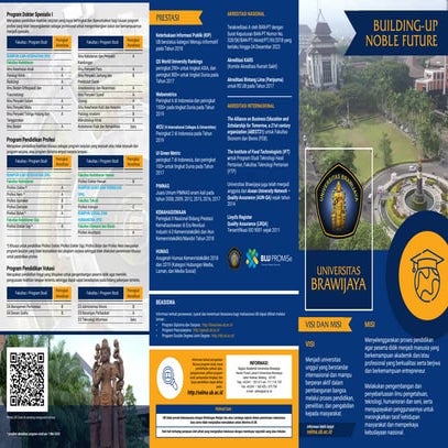 Brosur universitas brawijaya | PDF