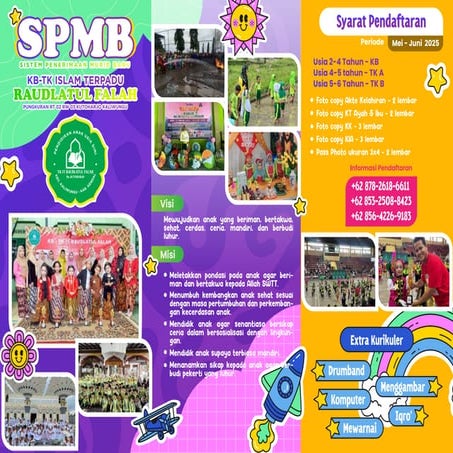 brosur 2025 SPMB SIstem Penerimaan Murid | PDF