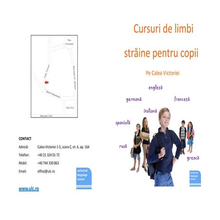 Cursuri de limbi straine pentru copii | PDF