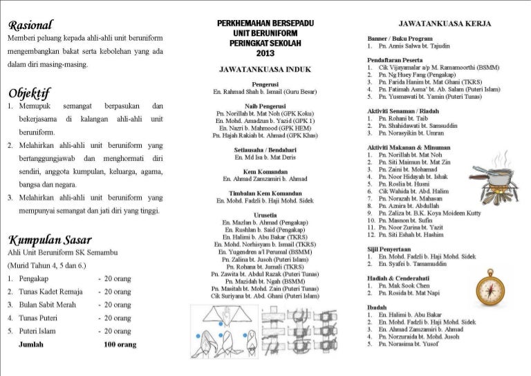 Contoh buku program perkhemahan sekolah - johnroom