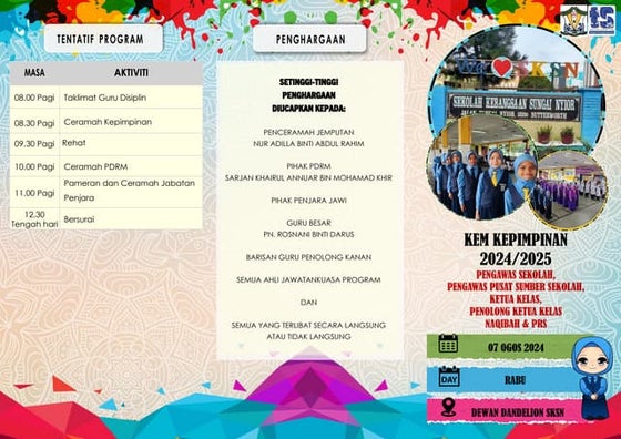 BUKU PROGRAM PENTAULIAHAN PEGAWAI KADET REMAJA SEKOLAH DAN PEGAWAI TUNAS KADET REMAJA SEKOLAH ...