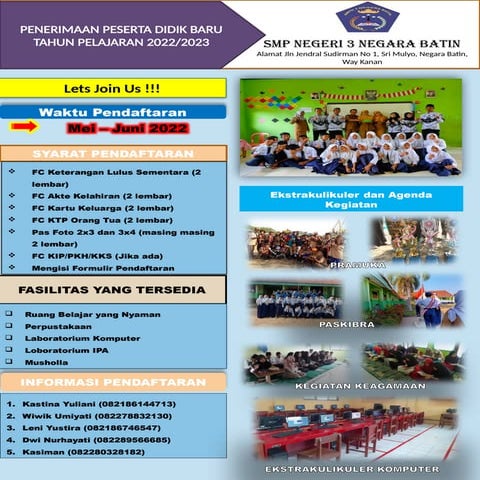 BROSUR PPDB 2022 2 SMPN 3 NEGARA BATIN.pptx
