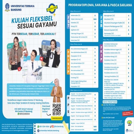 Brosur Universitas Terbuka Bandung 2023 Genap.pdf
