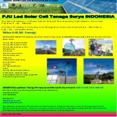 Lampu PJUTS Strom || Wiko Solar 082231197352 | PDF