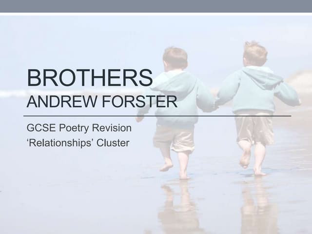Brothers | PPT
