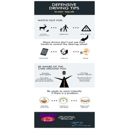 Defensive Driving Tips | PDF