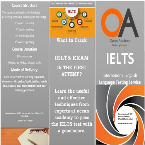 IELTS in Islamabad E-11 | PDF