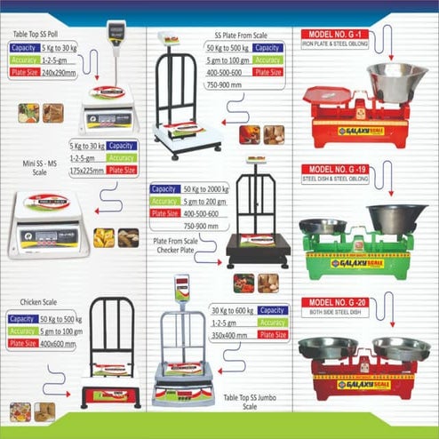 Galaxy Scale, Manufacturer and Exporters | PDF