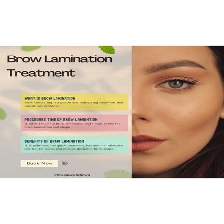 Brow Lamination Treatment For Attractive Eyes | PDF