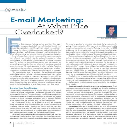 Brown email marketing | PDF