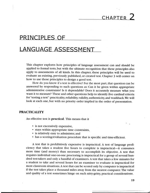 The Language Assessment Process | PDF | Educational Assessment | Education