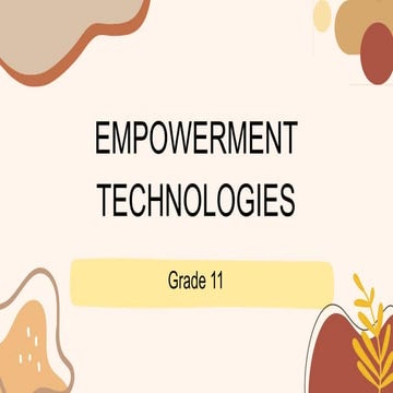 Empowerment Technologies - Module 1.pptx