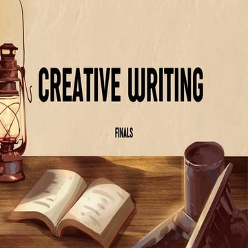 Creative Writing Module 3 .pptx