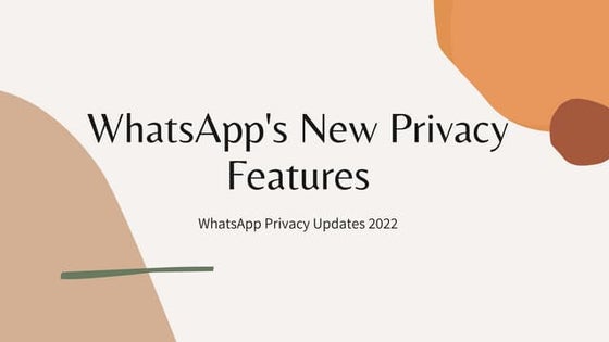Whatsapp PPT Presentation | PPTX