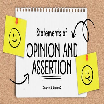 Formulating a statement of opinion or assertion..pptx