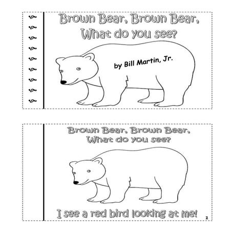 Brown bear minibook | PDF