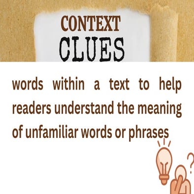 Context Clues and its different types... | PDF