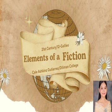 Elements of Fiction | PPTX | Fiction | Books and Literature