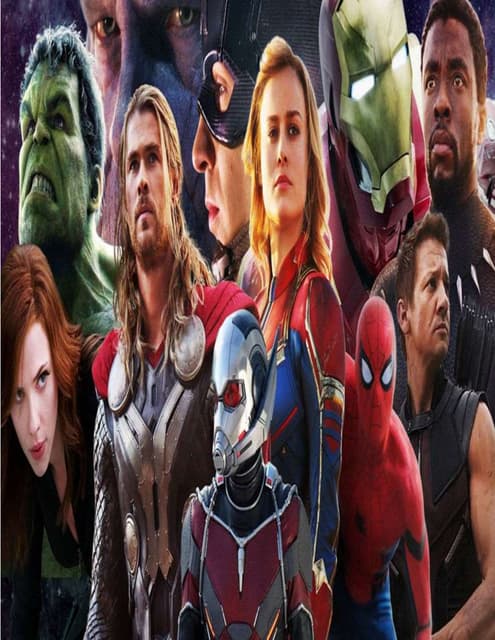 The Secret Behind the Phenomenal Success of Marvel Films | PDF | Comic ...