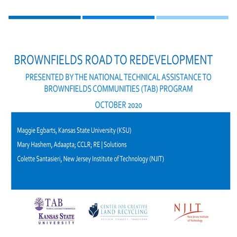 Brownfields Overview | PPTX