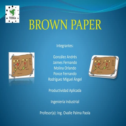 TCI 2016 Brown paper session | PPTX