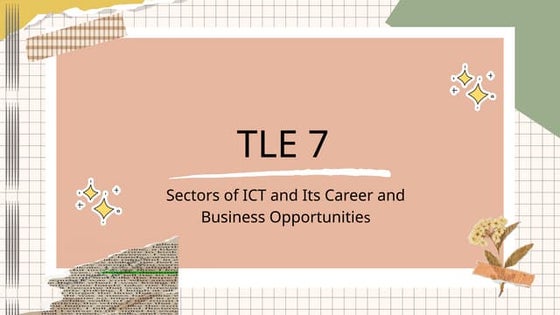 ict sector grade 7 tle Matatag curriculum | PPTX | IT and Internet ...