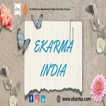 Ekarma India Program | PDF