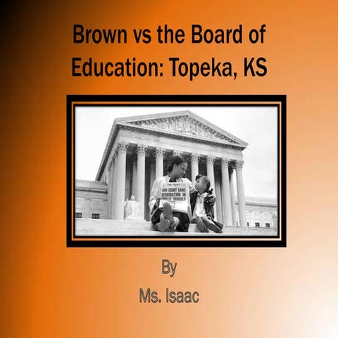 Brown vs. Board of Education | PPTX