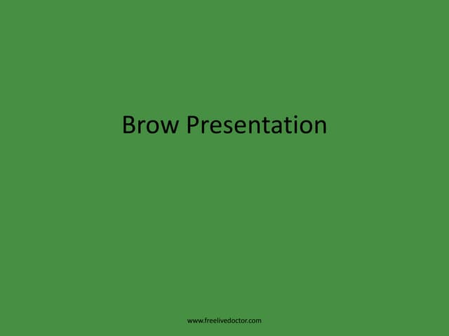 Fetal Presentation | PPTX