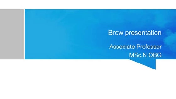 Lie, presentation, attitude, and position | PPT