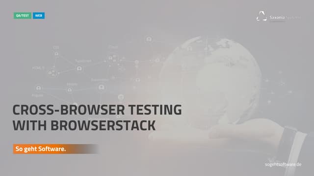 Cross Browser Testing With Protractor And Browserstack Ppt