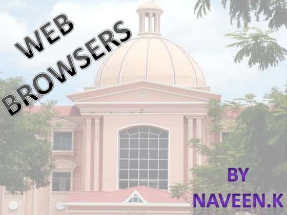 Web browser | PPT