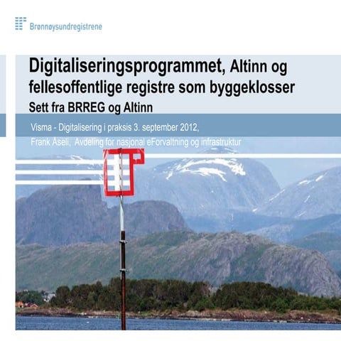BRREG - Frank Åseli | PDF