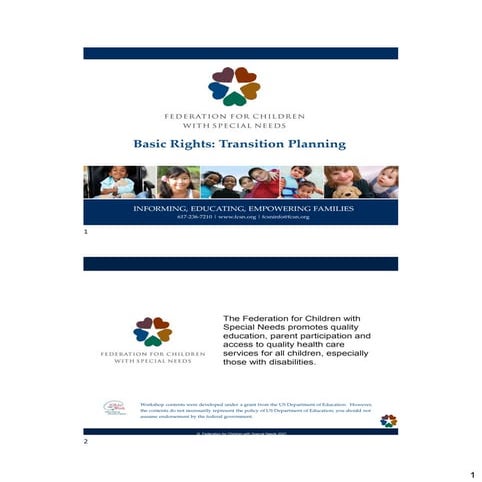 Secondary transition annual iep goals - redelivery power point | PPTX