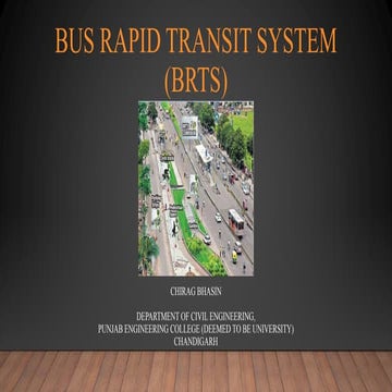 BRTS | PDF