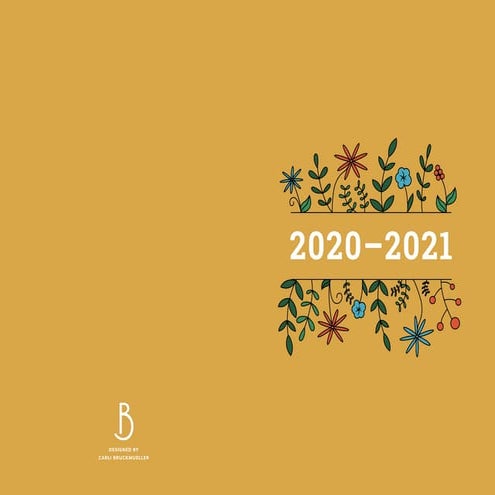 2020-2021 Student Planner Design | PPT