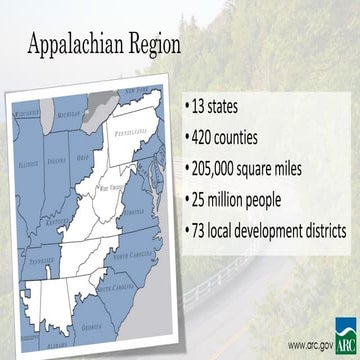 Addressing Substance Use Disorder in the Appalachian Region | PPT