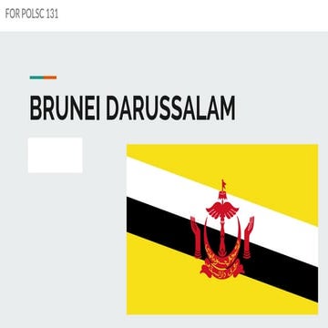 Brunei political history | PDF