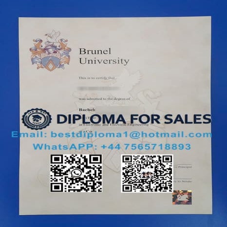 How Buy a Brunel University Degree, How to buy the old version of Brunel University degree | PDF