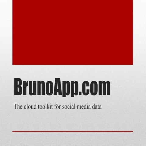 Bruno app light-presentation | PDF