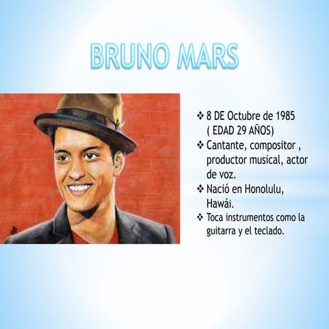 Bruno mars | PPTX