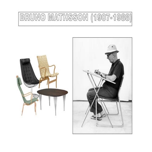 Bruno mathsson | PDF
