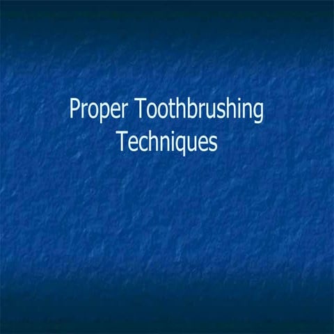 Brushing | PPTX