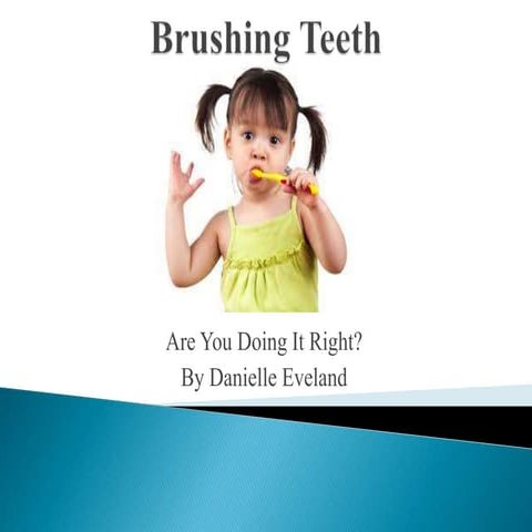 Brushing teeth | PPTX