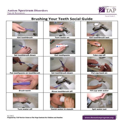 Brushing Your Teeth Social Guide | PDF