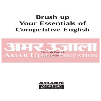 Safalta.com - English Book For Government Exam | PDF